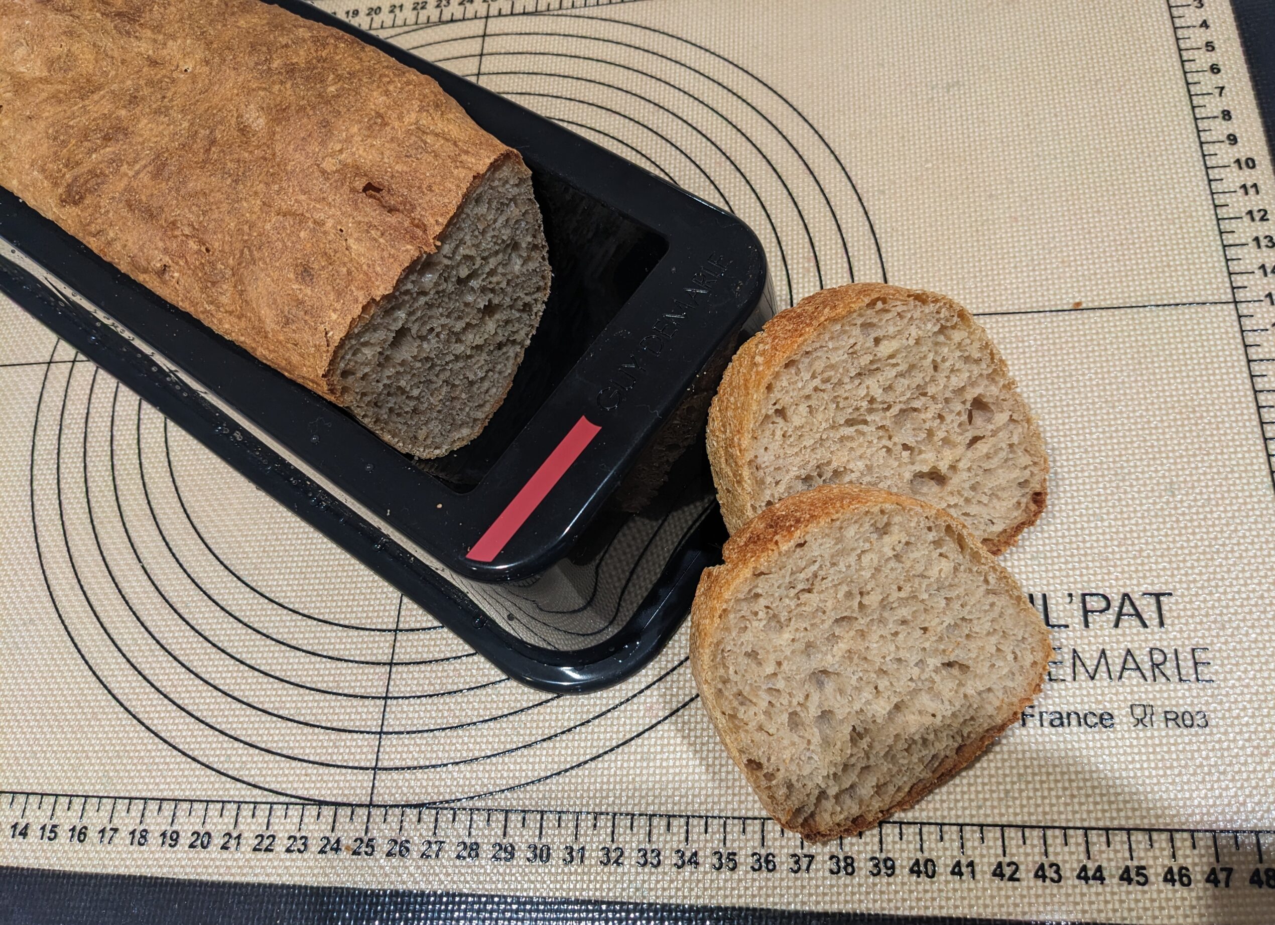 No Knead Honey Wheat Bread Recipe - bon COOK