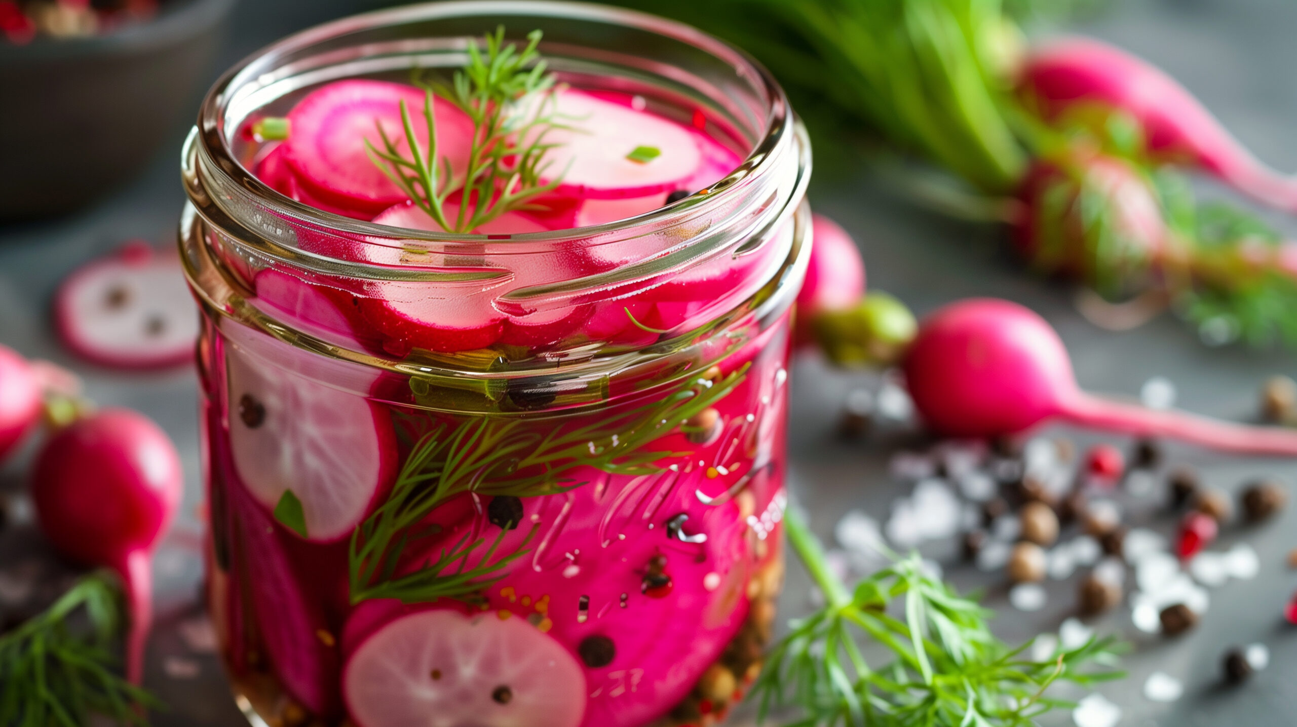 Peppery Pickled Radishes - Home Cooking with bon COOK - Cooking ...